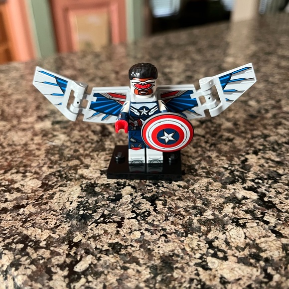 Lego | Toys | Lego Minifigure Marvel Falcon Captain America Winter ...